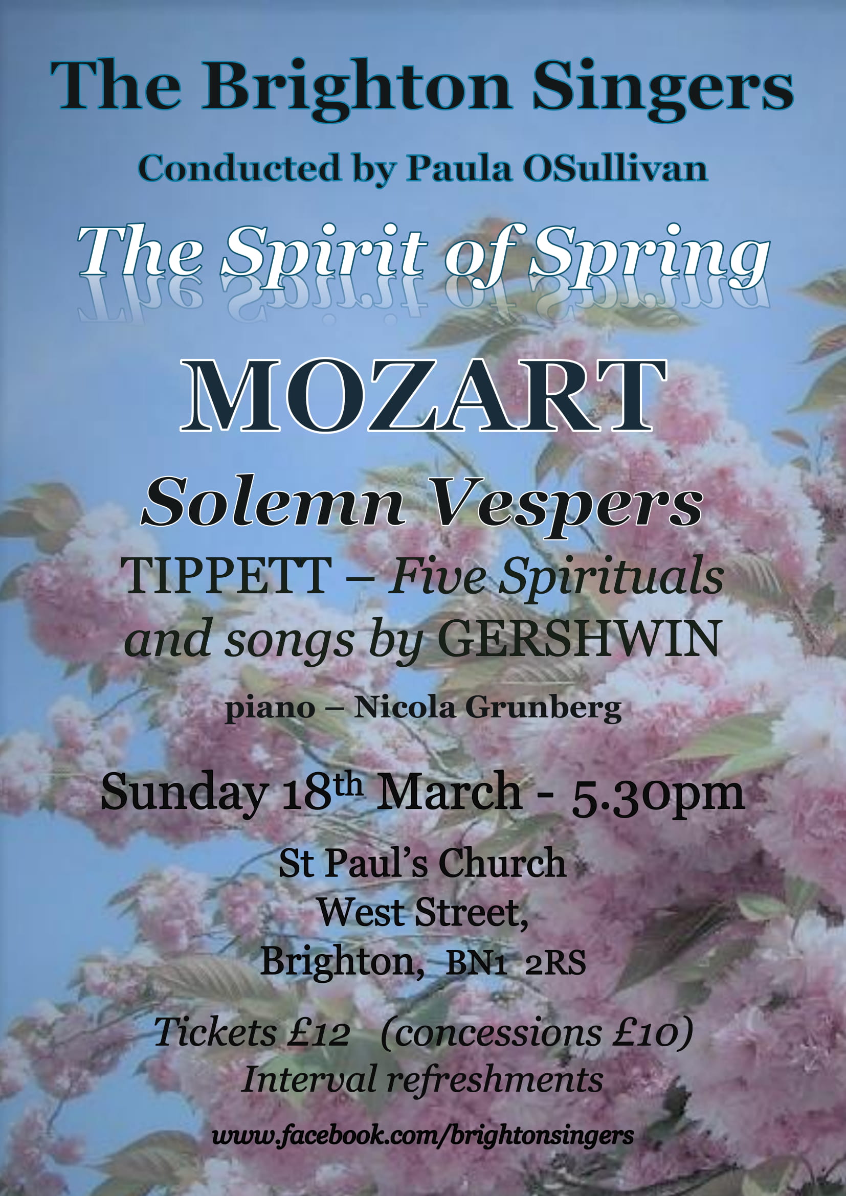 Past Concerts – Brighton Singers