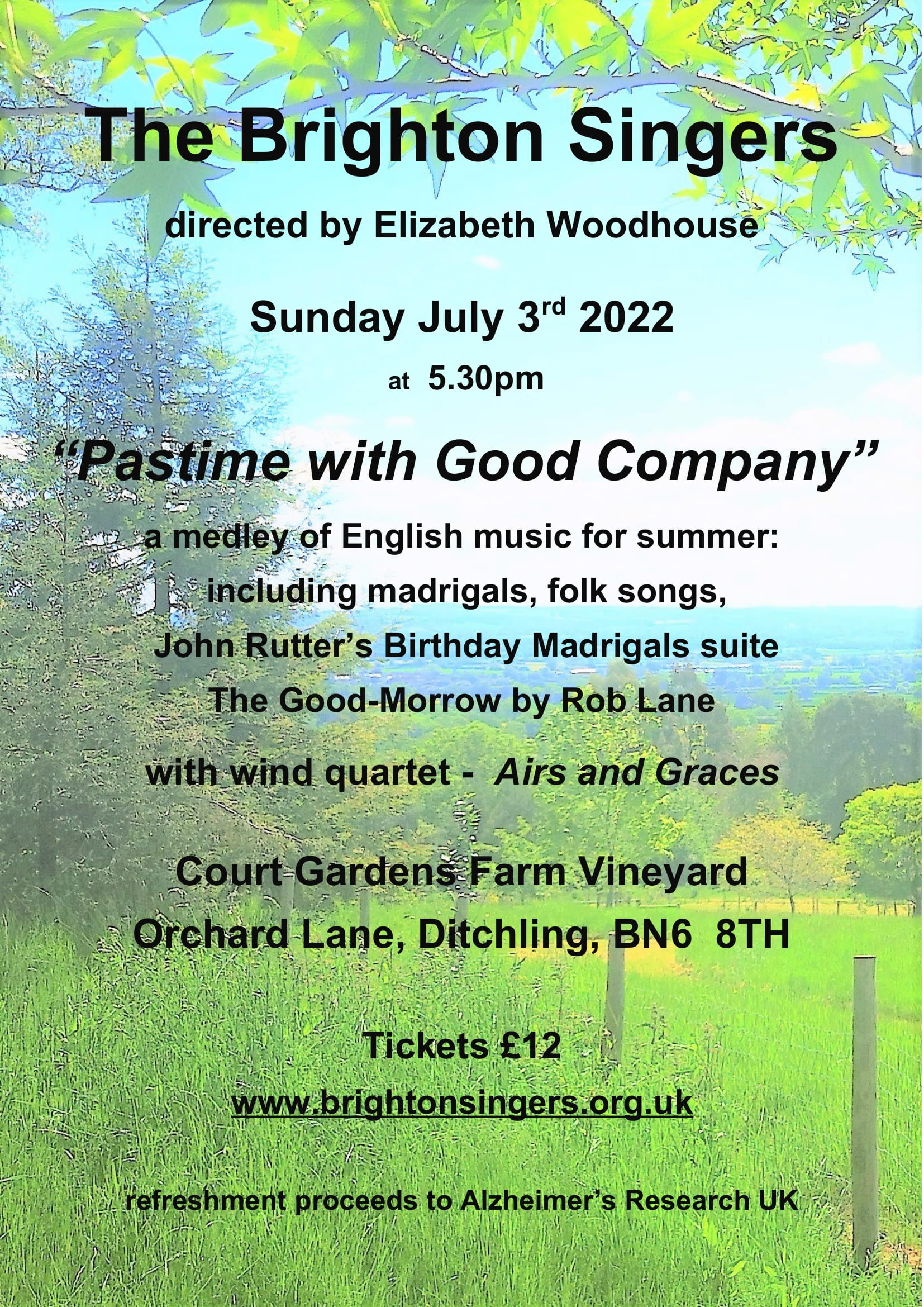 2022 the year continues – Brighton Singers